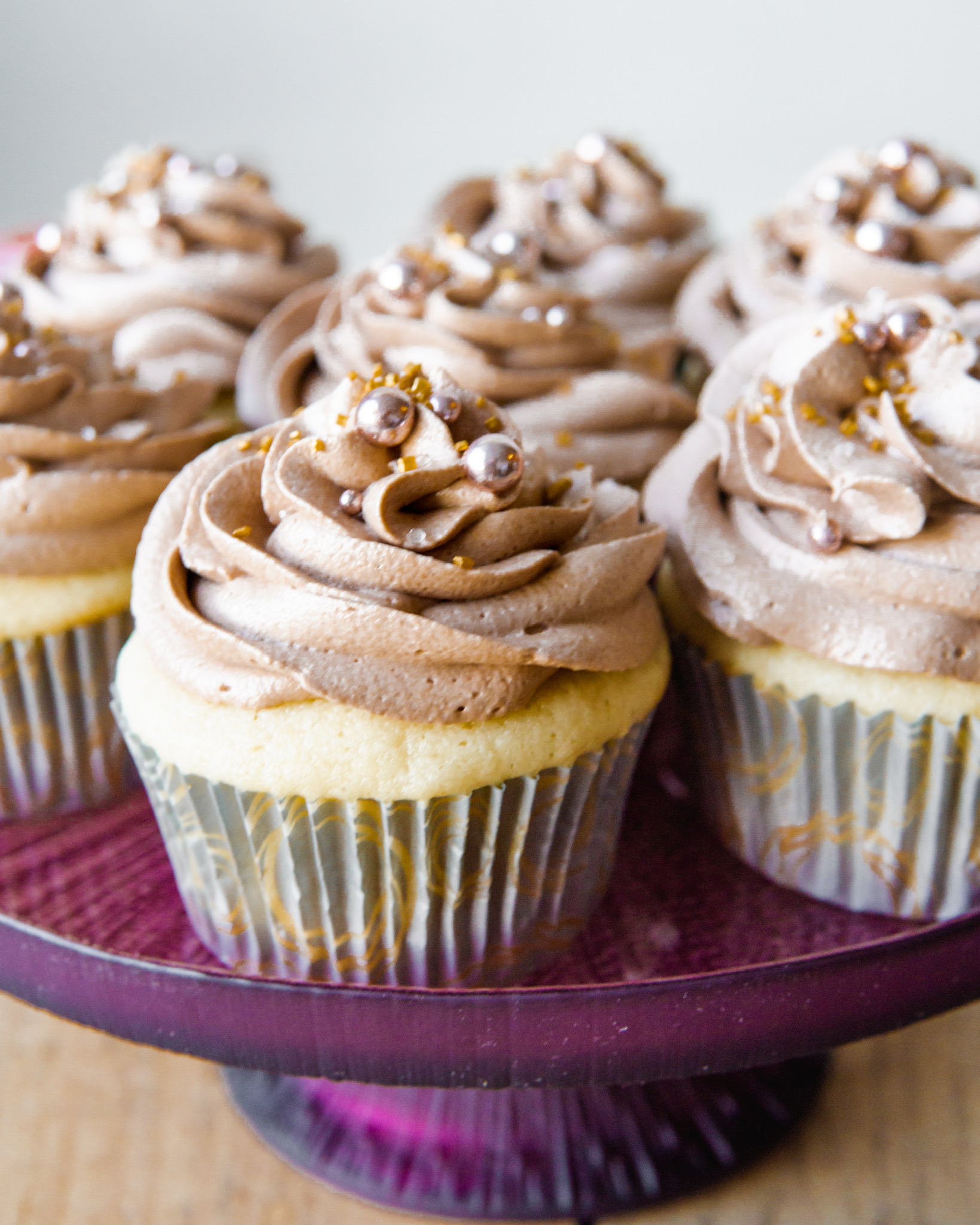 Nutella Frosted Cupcakes - The Mindful Meringue