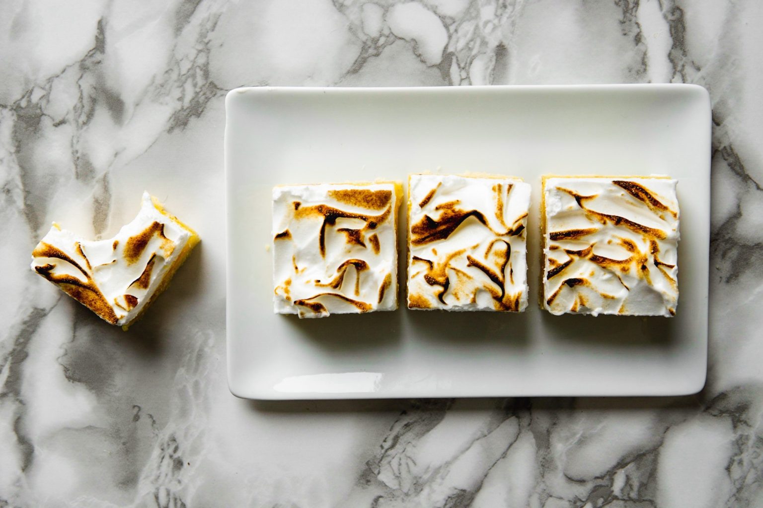 Dreamy Lemon Meringue Bars - The Mindful Meringue