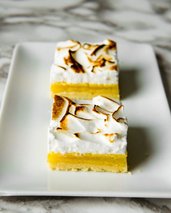 Dreamy Lemon Meringue Bars - The Mindful Meringue