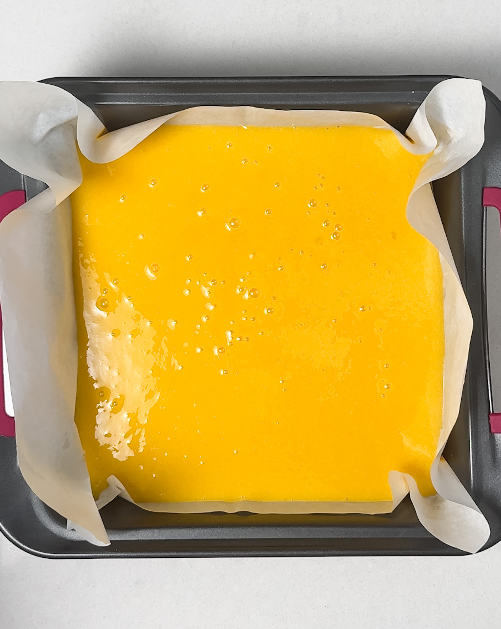 Mango Lemon Squares