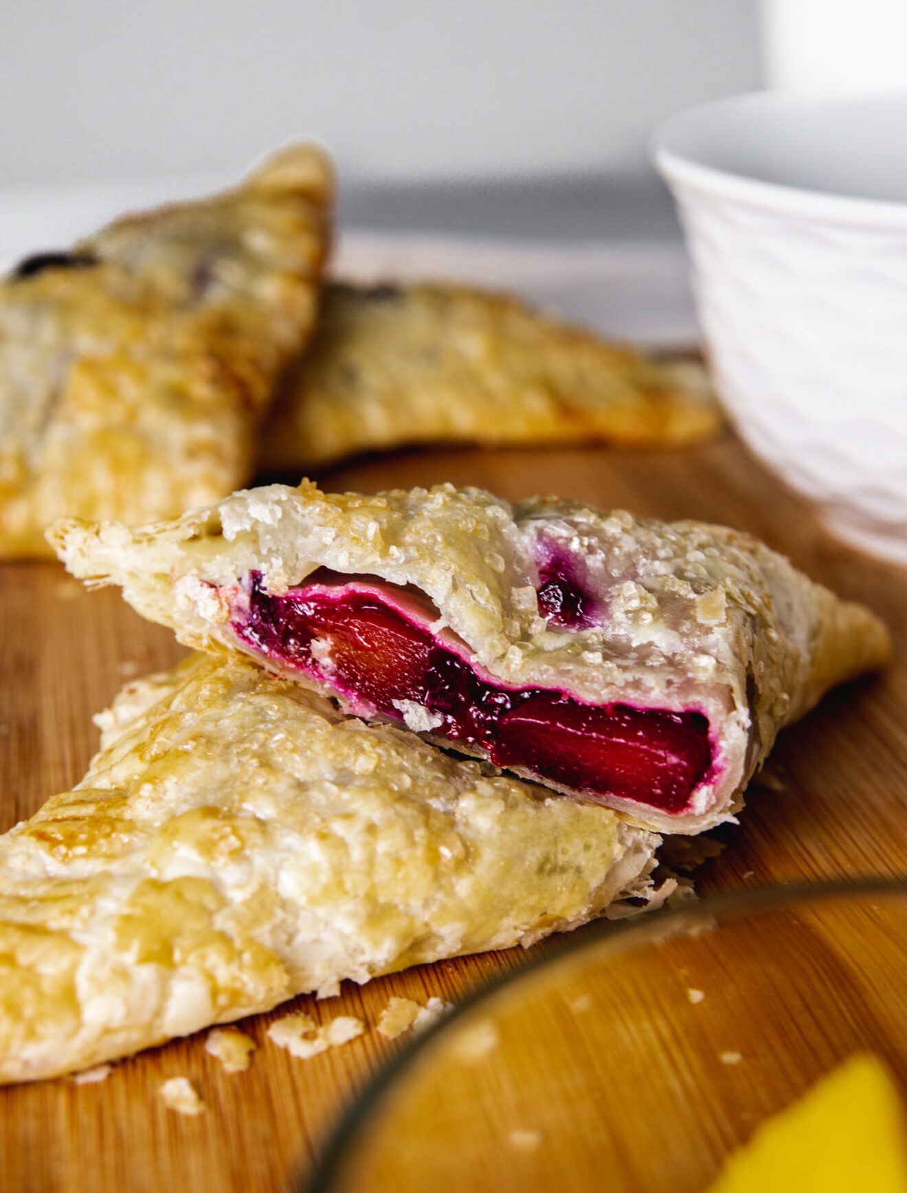Blueberry Mango Turnovers - The Mindful Meringue