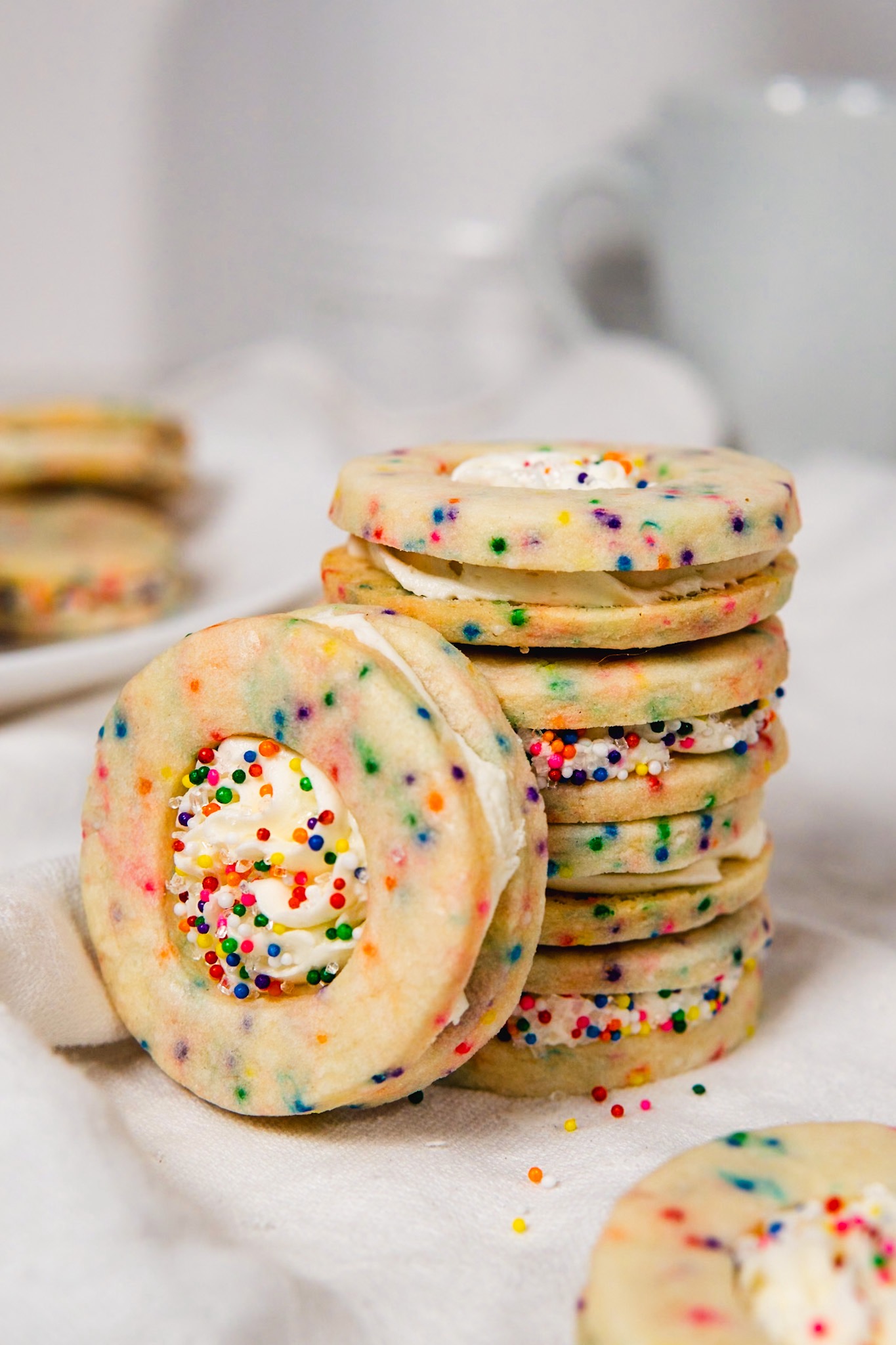 Birthday Cake Sugar Cookies {Fun & Simple}
