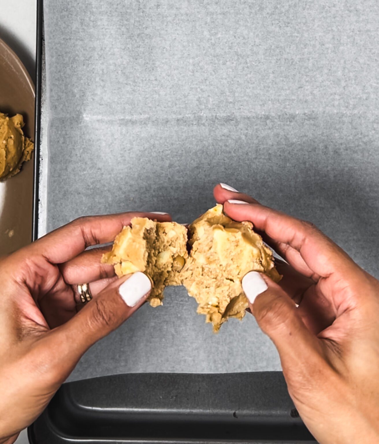 White Chocolate Macadamia Nut Cookies {Bakery-Style}
