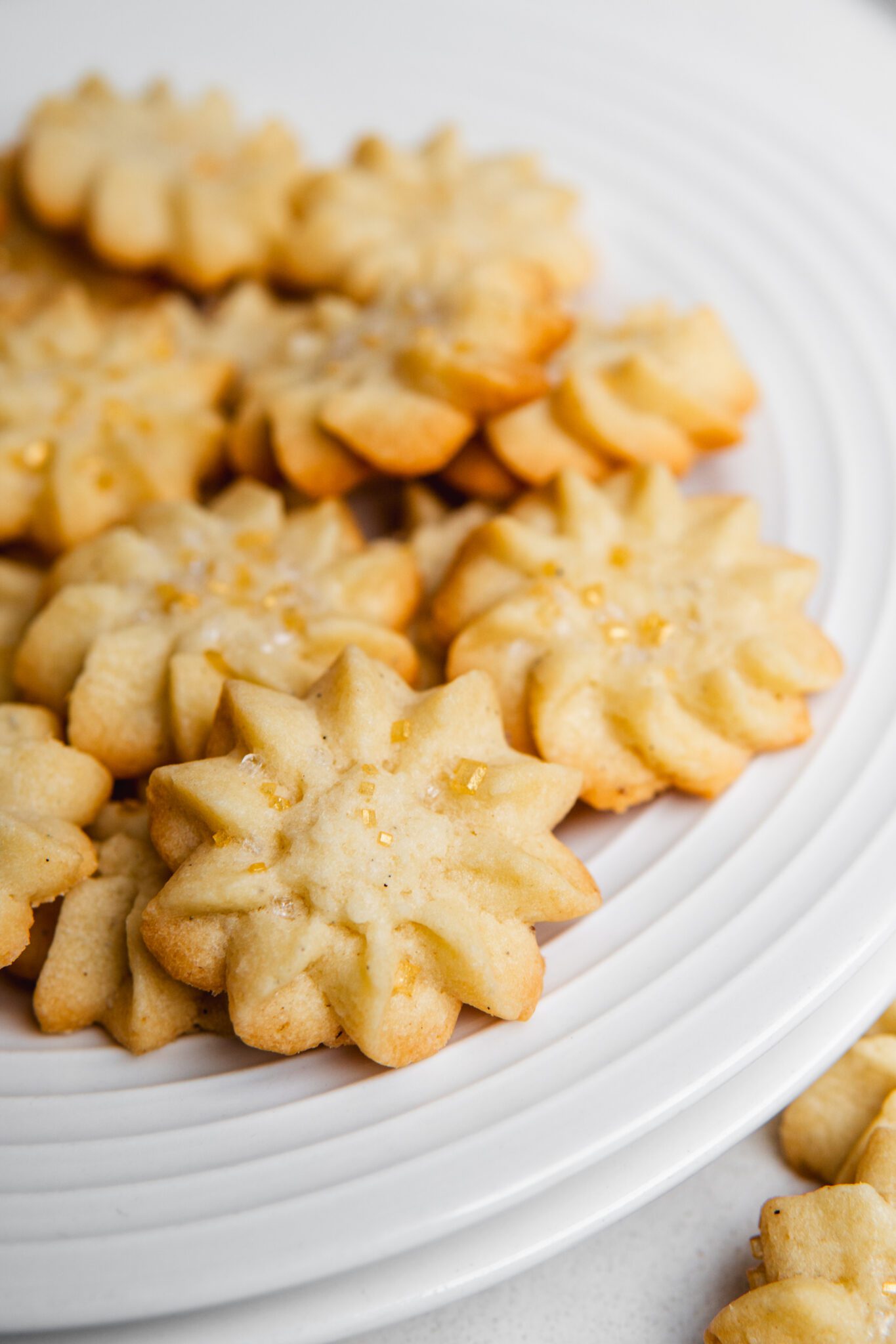 Holiday Butter Cookies {Danish Style} Recipe