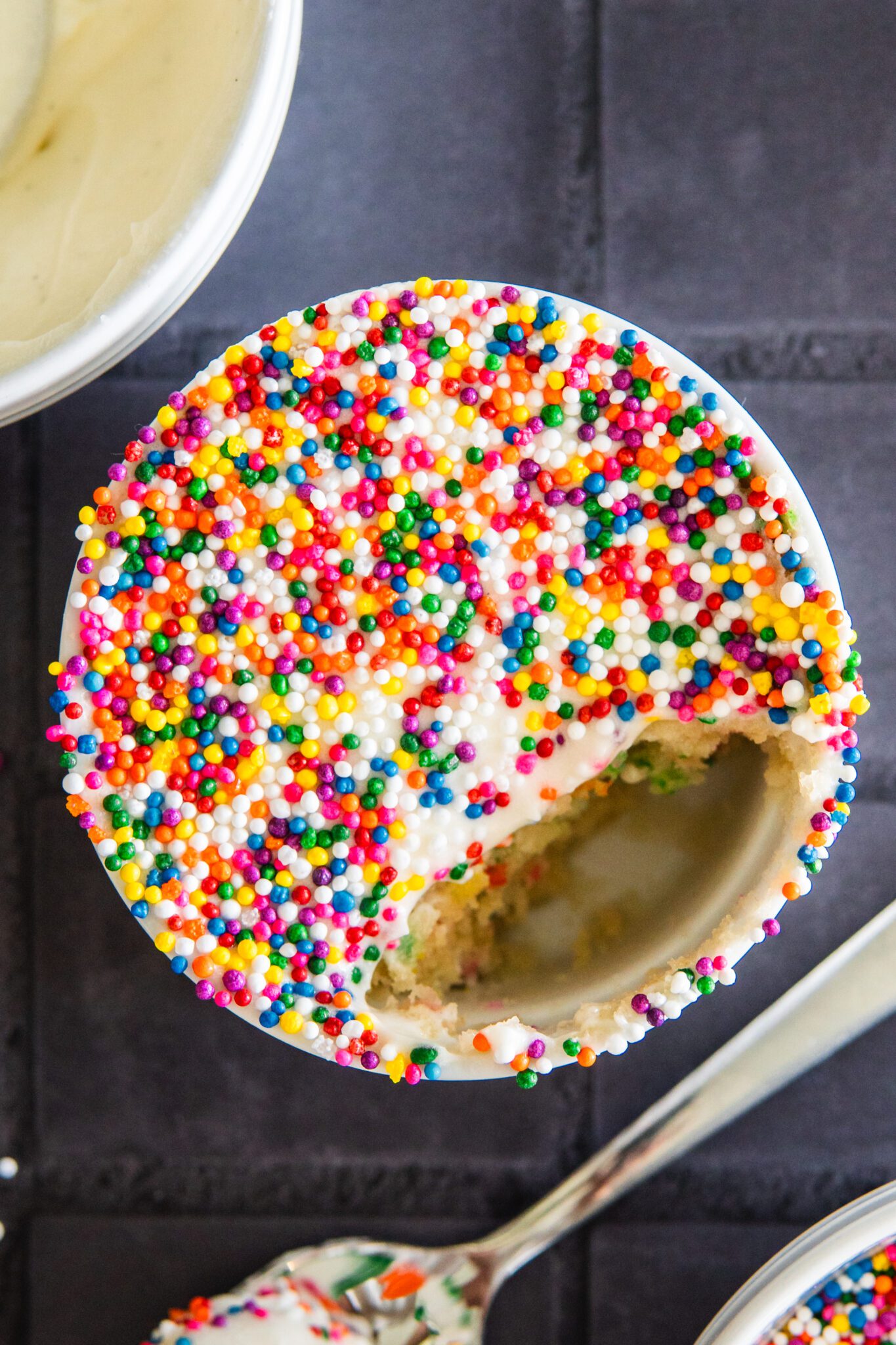 Microwave Dot Cake {viral trend}