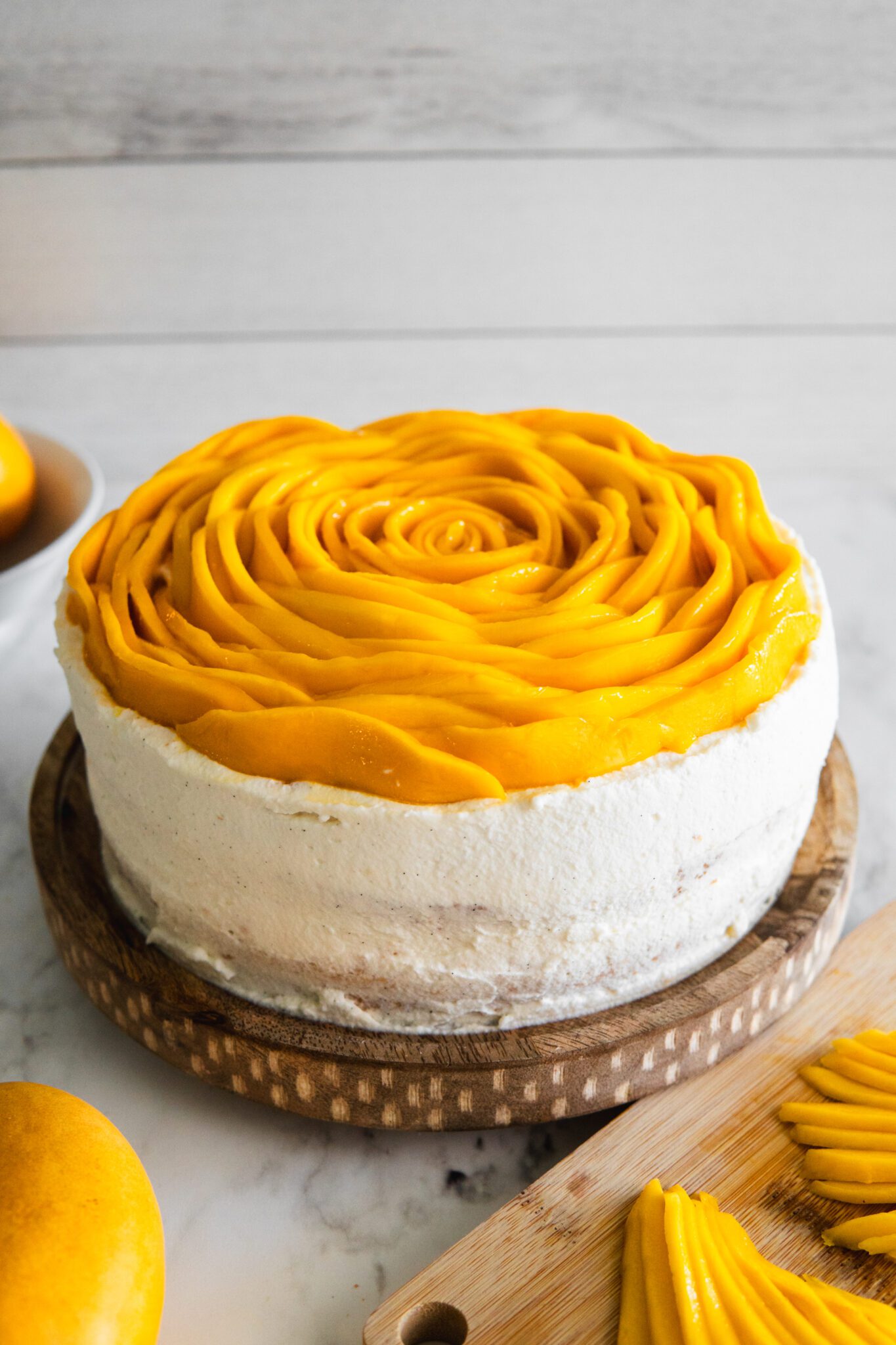 Mango Cream Cake